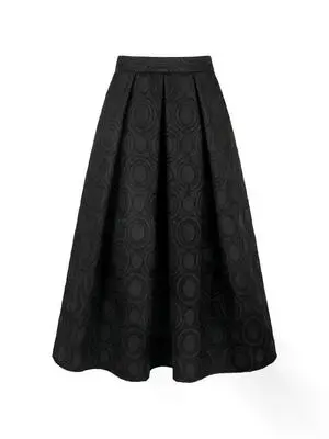 LUNATICA MILANO Jacquard Zenith Pleated Skirt