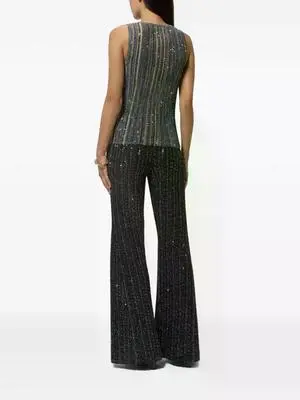 Missoni Sleeveless V-neck Sequin Embellished Top