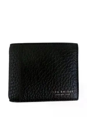 THE BRIDGE Logo-print Leather Wallet