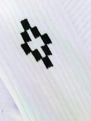 COUNTY OF MILAN Marcelo Burlon Graphic Detail Crew Socks