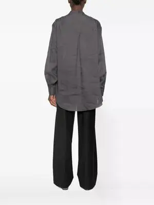 CORTANA Mandarin Collar Button-up Shirt