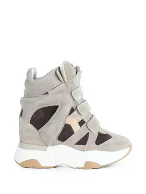 Isabel Marant Étoile Touch-strap Wedge Sneakers