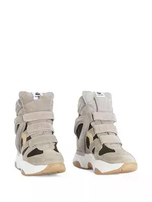 Isabel Marant Étoile Touch-strap Wedge Sneakers