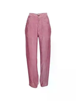 MAISON MARGIELA Crinkled Satin Trousers