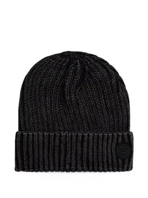 AAPE BY *A BATHING APE Logo-patch Ribbed-knit Beanie