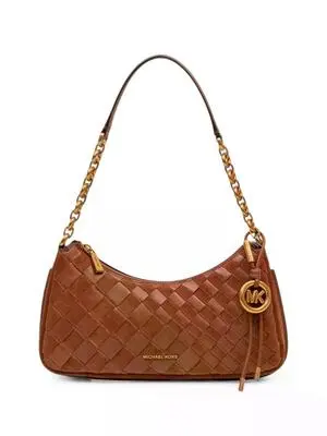 Michael Kors Nolita Hand-woven Leather Chain Clutch