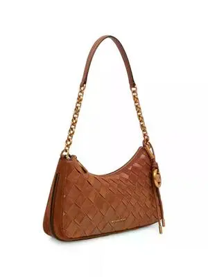Michael Kors Nolita Hand-woven Leather Chain Clutch