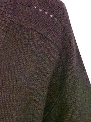 KUJTEN V-neck Cashmere Sweater - Purple