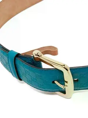 GUCCI Gucci Microssima Buckle Belt