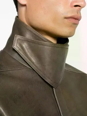 Rick Owens Funnel-neck Jacket