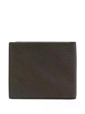 Saint Laurent Grain-de-poudre Bi-fold Wallet - Brown