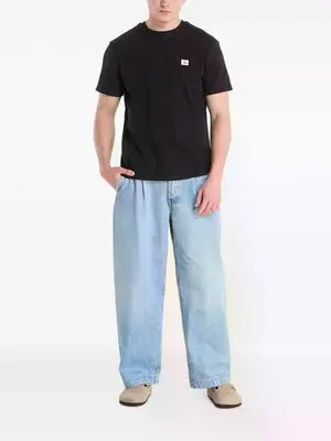 Calvin Klein Pleat Detail Barrel Jeans