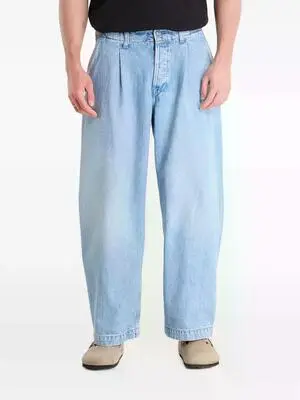 Calvin Klein Pleat Detail Barrel Jeans