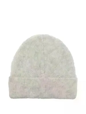 Isabel Marant Étoile Peeta Logo-patch Beanie - Neutrals