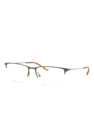 Emporio Armani Rectangle-frame Glasses