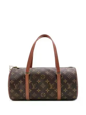 LOUIS VUITTON Papillon Monogram Canvas 30 Shoulder Bag - Brown