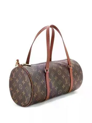 LOUIS VUITTON Papillon Handbag Monogram Canvas 30 Shoulder Bag