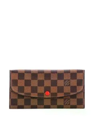 LOUIS VUITTON Emilie Wallet Damier Small Wallets