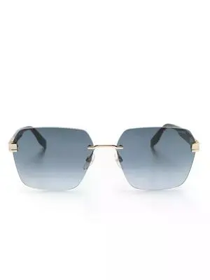 Marc Jacobs Rimless Square-frame Sunglasses - Black