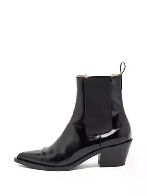 GIANVITO ROSSI Pointed-toe Chelsea Ankle Boots