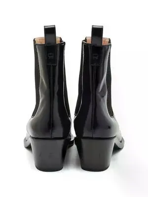 GIANVITO ROSSI Pointed-toe Chelsea Ankle Boots