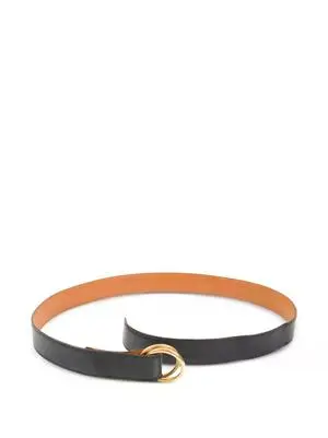 Hermès 2000s Double Ring Belt - Blue