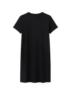 LEO Psyche Dragon Graphic T-shirt Mini Dress