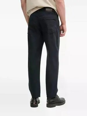 Armani Exchange Straight-leg Jeans With Rear Logo Patch