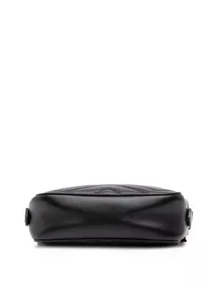 Gucci Matelassé Calfskin Crossbody Bag - Black