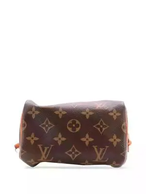 LOUIS VUITTON Speedy Bandouliere Bag Monogram Canvas Nano