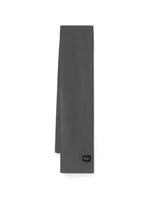 Marc O'polo Ribbed-knit Scarf - Grey