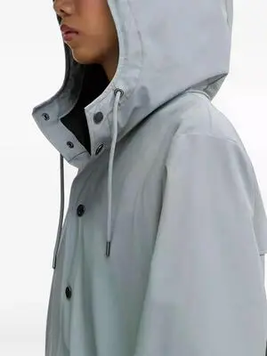 Rains Hooded Press-stud Raincoat