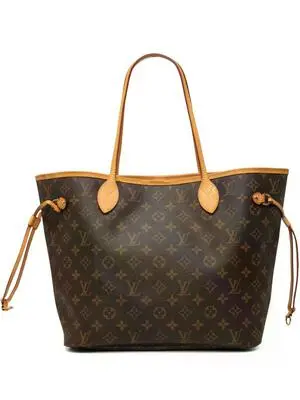 LOUIS VUITTON Monogram Neverfull Mm Tote Bag