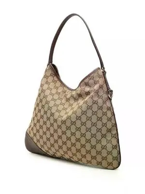 Gucci 2000-2015 Gg Canvas New Britt Hobo Bag