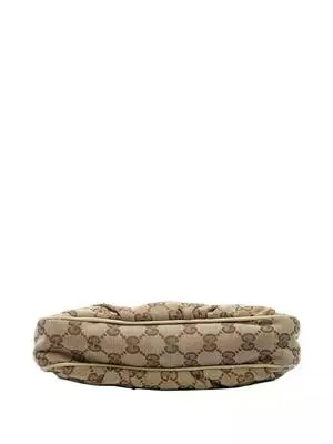 Gucci Gg Canvas Lovely Heart Pochette Shoulder Bag