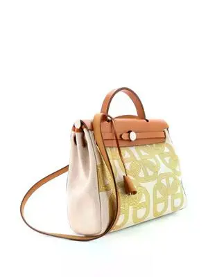 Hermès Herbag Zip Circuit 24 Vache Hunter And Leather Satchel