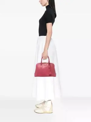 Prada 2010-2016 Medium Saffiano Lux Promenade Satchel