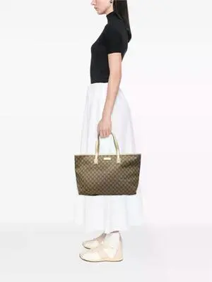 Gucci 2000-2015 Large Gg Supreme Tote Bag
