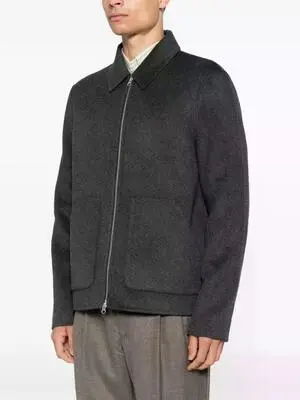 SAMSOE SAMSOE Zip-up Jacket - Grey