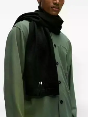 Karl Lagerfeld Monogram Knit Scarf