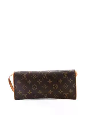 LOUIS VUITTON Twin Handbag Monogram Canvas Gm Crossbody Bag
