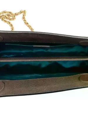 Gucci 2000-2015 Small Gg Supreme Web Ophidia Chain Crossbody Bag