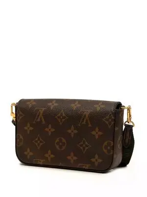 LOUIS VUITTON Monogram Canvas Felicie Strap And Go Crossbody Bag