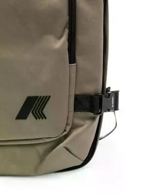 K-WAY Salomette Logo-print Buckled-strap Backpack