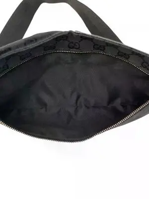 Gucci 2000-2015 Gg Canvas Double Pocket Belt Bag