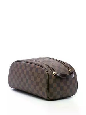 LOUIS VUITTON 2008 Damier Ebene King Pouch