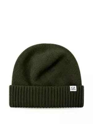 C.P. COMPANY Ribbed-knit Beanie Hat
