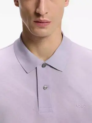 BOSS Pallas Polo Shirt In Cotton Piqué With Embroidered Logo