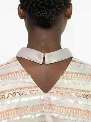 DUNESI Dunes Leonor Beaded Blouse