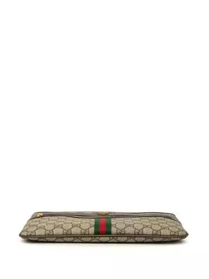 Gucci 2016-2026 Gg Supreme Web Ophidia Clutch Bag